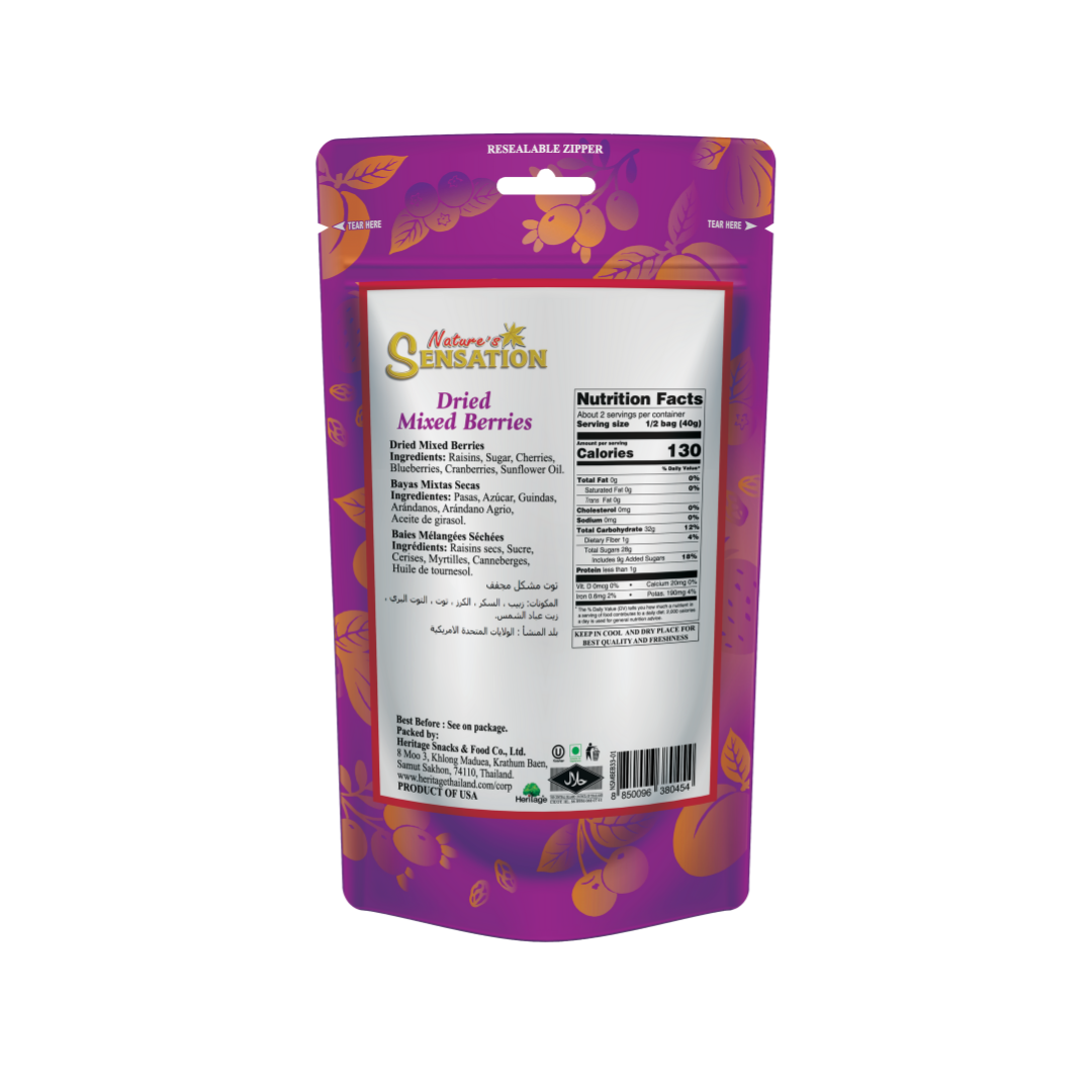 Nature's Sensation Dried Mixed Berries 70g – GoodMartPH