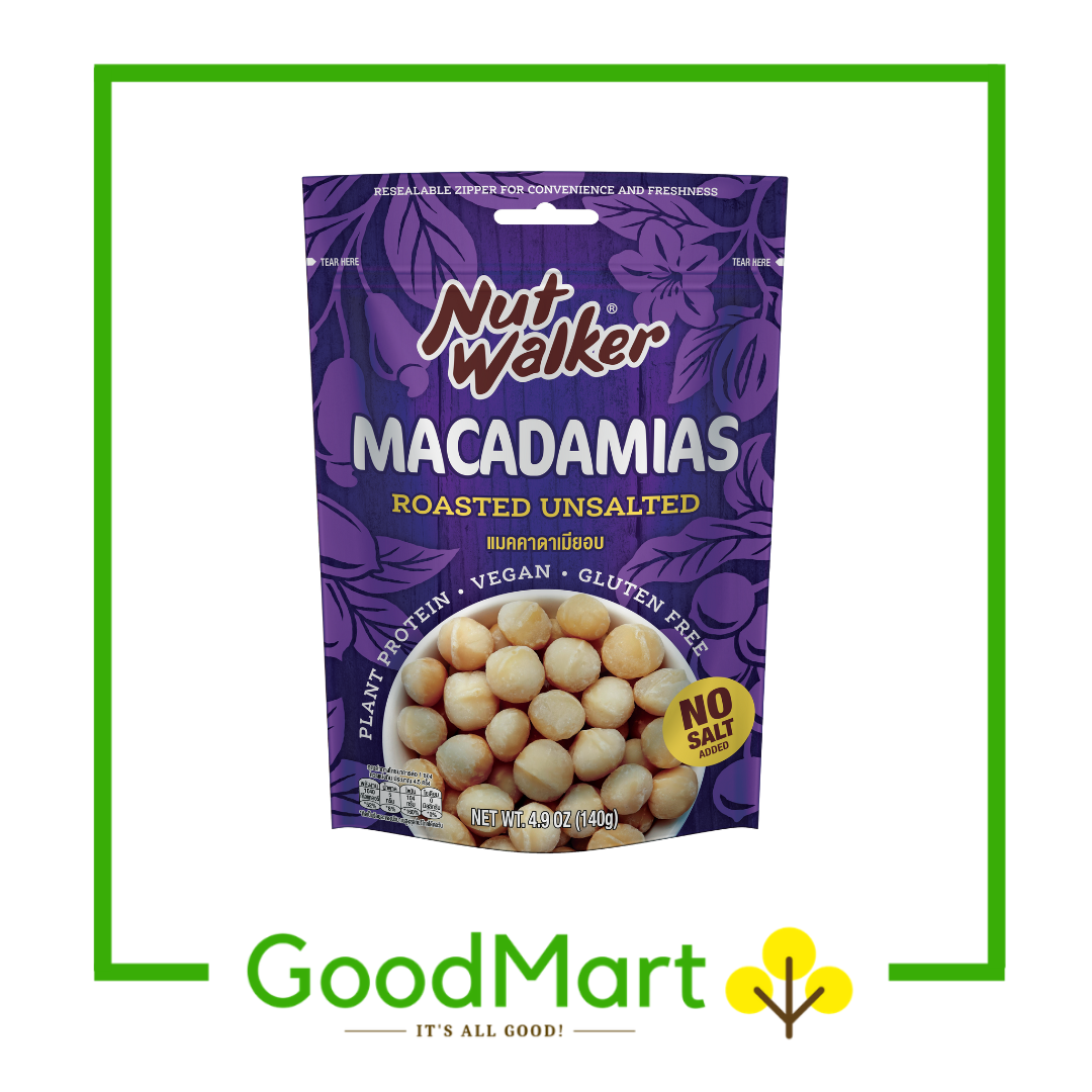 Nutwalker Roasted Unsalted Macadamias 140g – GoodMartPH