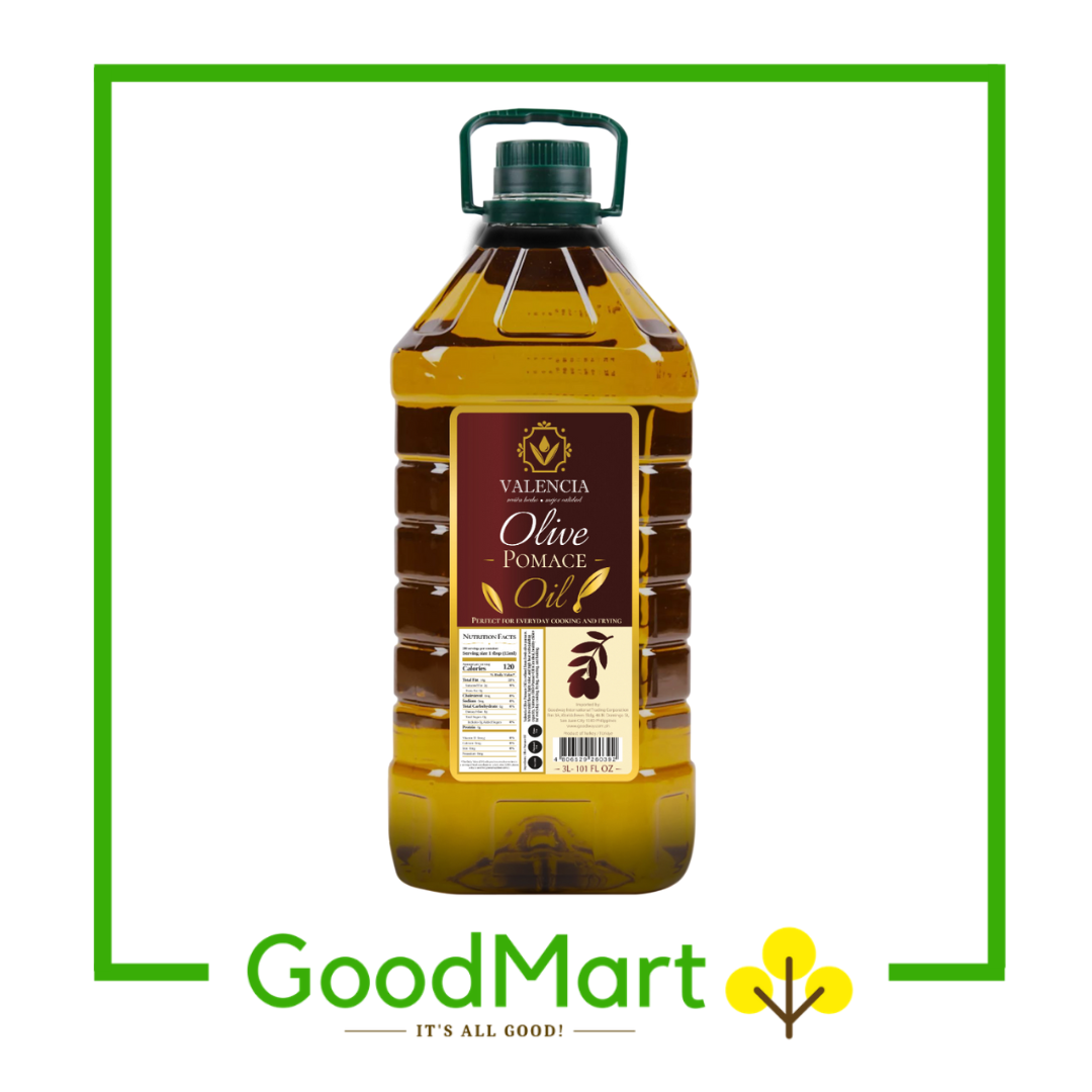Valencia Olive Pomace Oil 3L – GoodMartPH