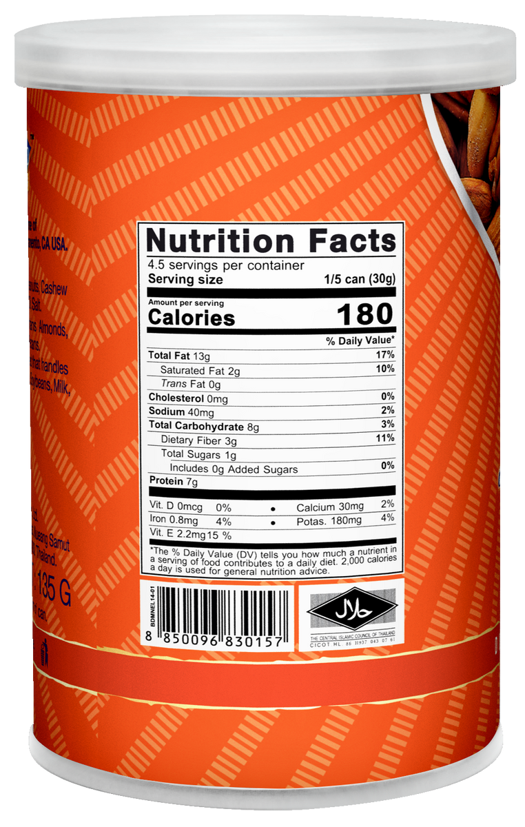 Blue Diamond Mixed Nuts 135g (in can) – GoodMartPH