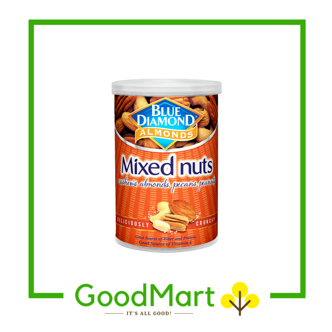 Blue Diamond Mixed Nuts 135g (in can) – GoodMartPH