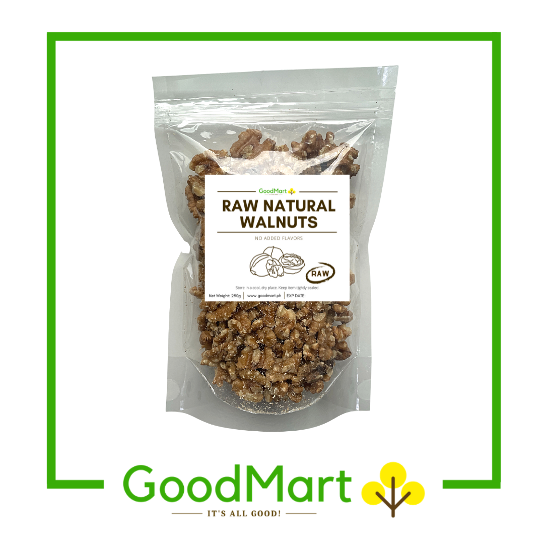 Raw Natural Walnuts 250g – GoodMartPH
