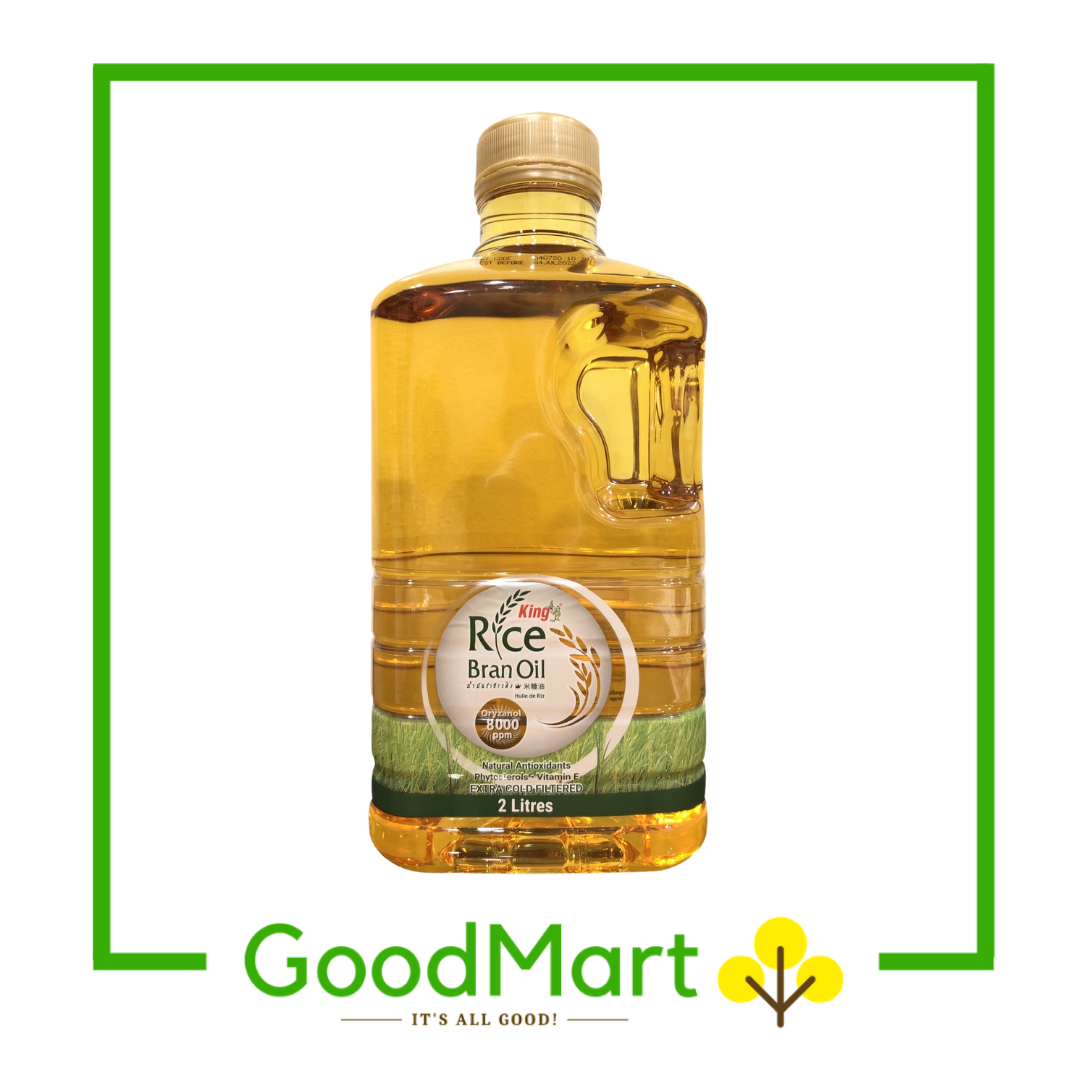 King Rice Bran Oil 2 Liters – GoodMartPH