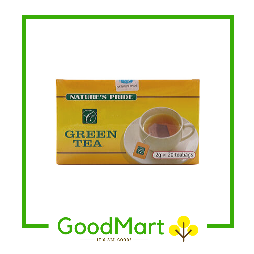 Nature's Pride Green Tea 20x2g – GoodMartPH