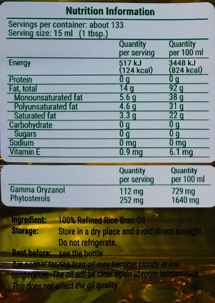 King Rice Bran Oil 2 Liters – GoodMartPH